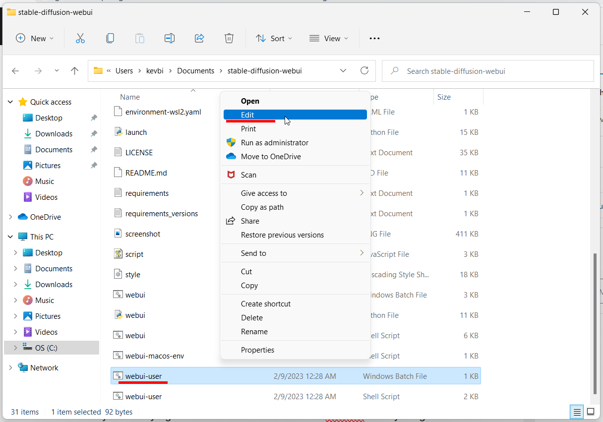 Install AUTOMATIC1111's Stable Diffusion WebUI on Windows (NVIDIA GPU ...