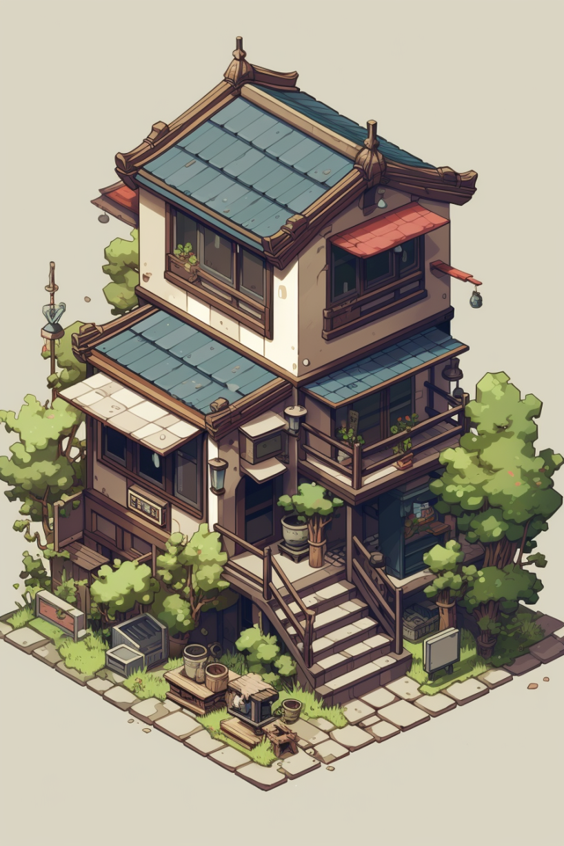 50+ Midjourney Isometric Prompts: Game Art, Sprites, Buildings - AiTuts